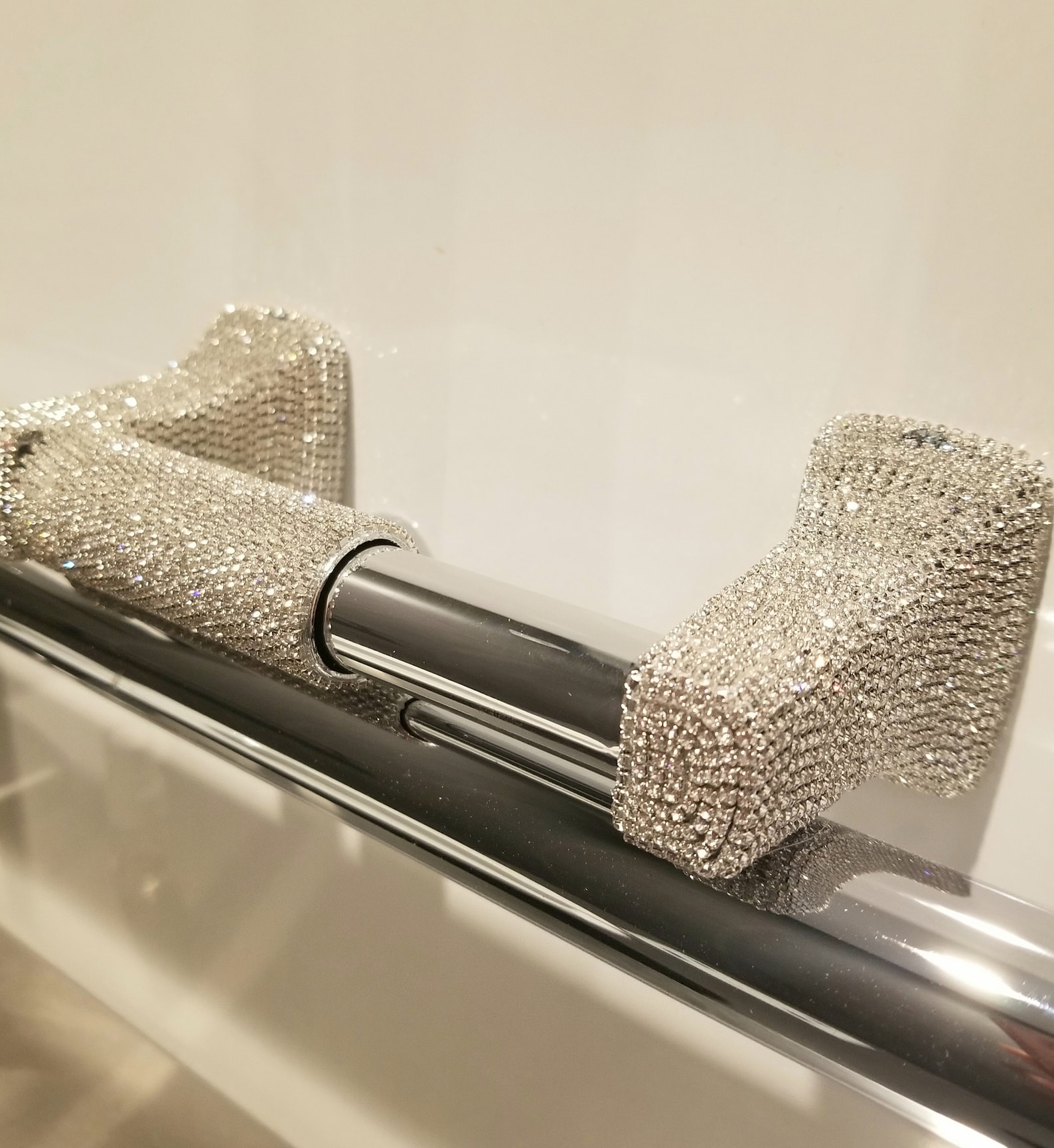 Crystal Bling Toilet Paper Holder | Glam Bathroom Decor - Etsy