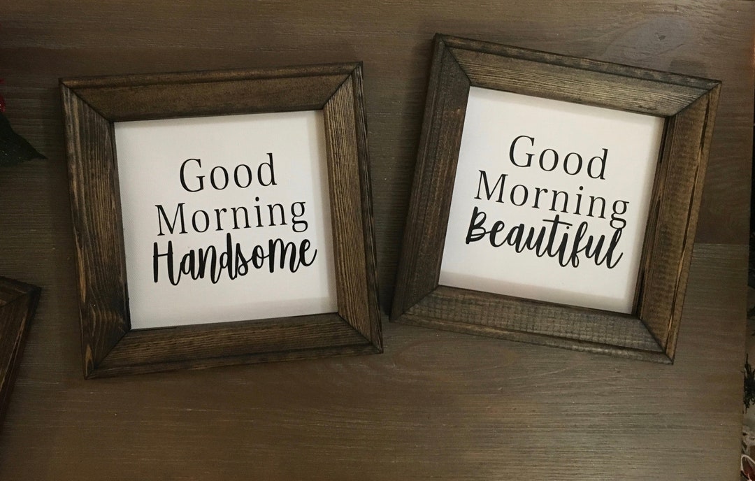Good Morning Signs - Etsy