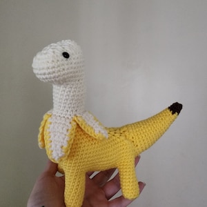 Bananasaurus Crochet Pattern, Crochet Dinosaur, Dinosaur, Crochet ...