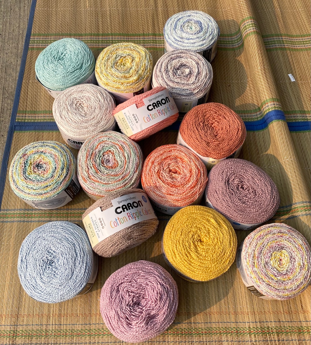 Caron Cotton Ripple Cakes - Etsy