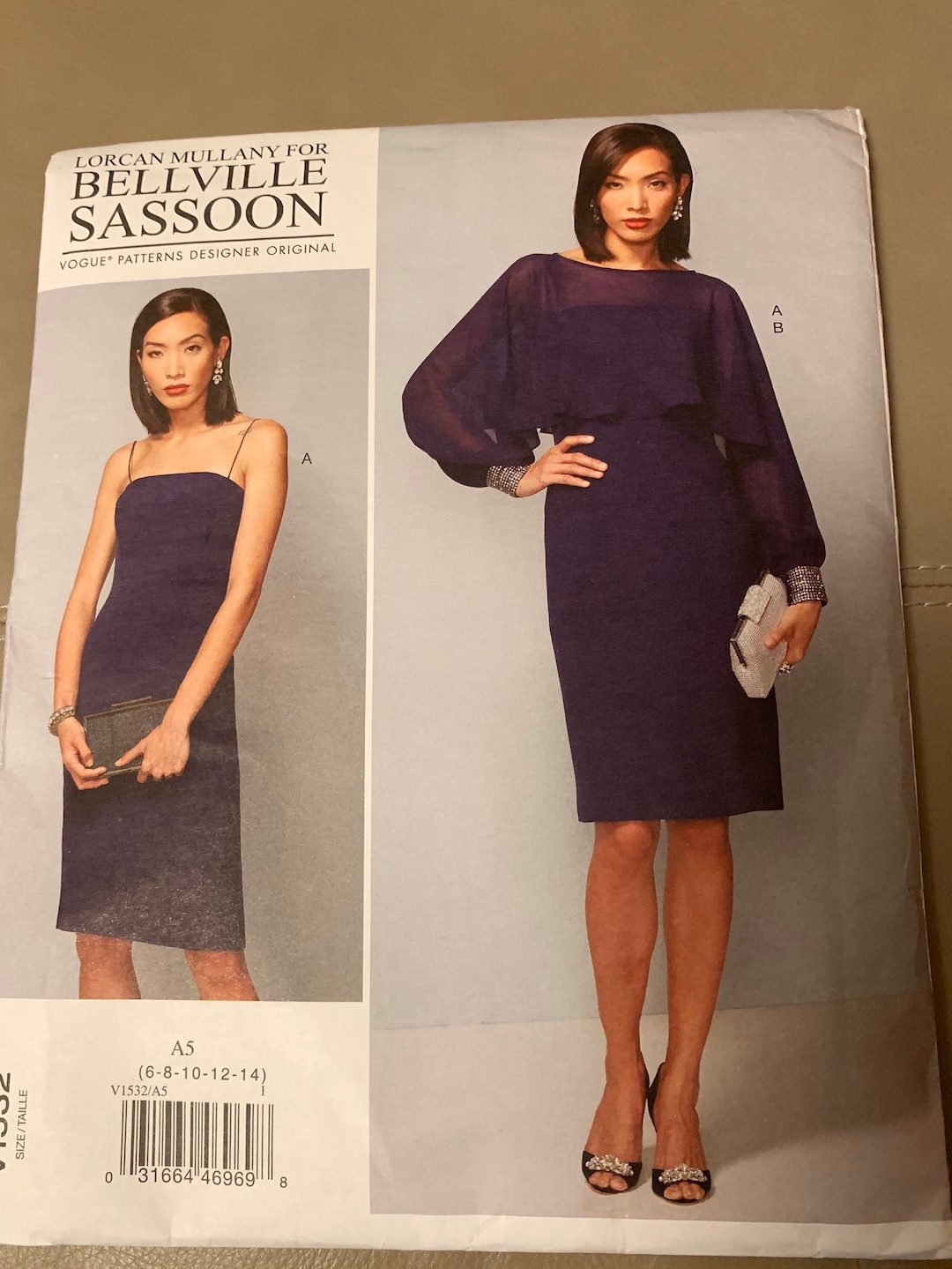 Sewing Pattern Vogue Pattern #1532 - Etsy