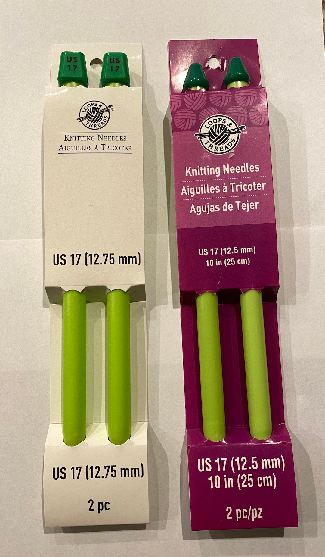 US 17 /12.75mm Loops & Threads® Knitting Needles - Etsy