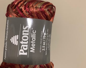 Metallic Yarn - Etsy