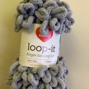 Red Heart Loop It Yarn - Etsy