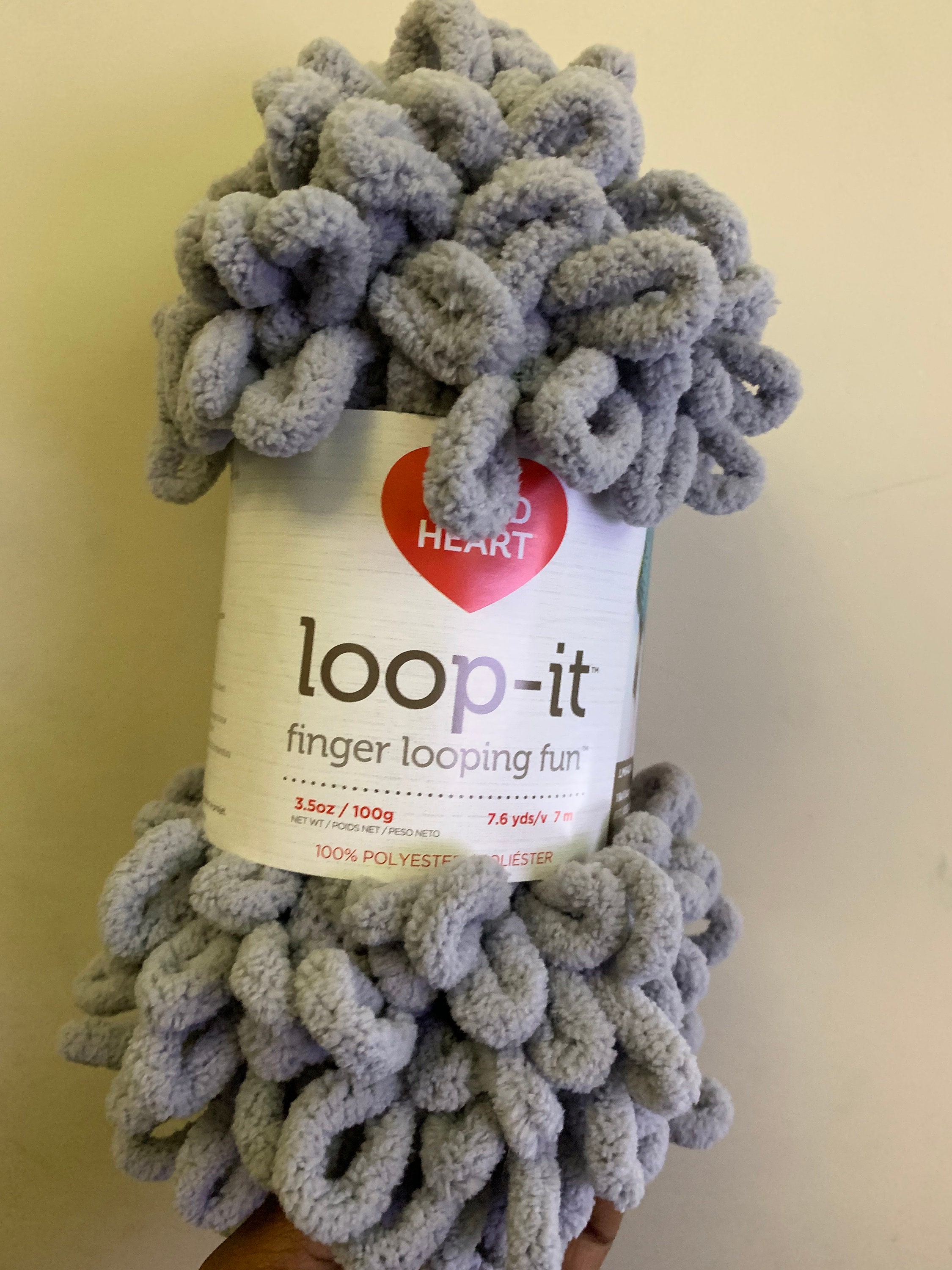 Red Heart Loop It Yarn | Etsy