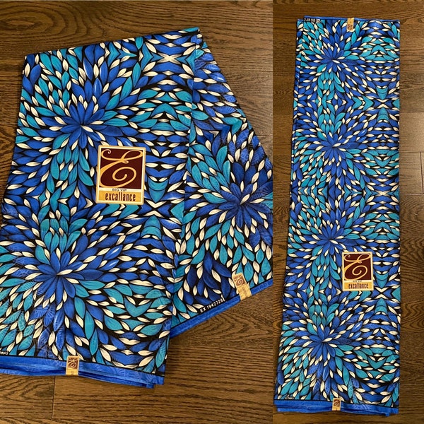 Blue Ankara - Etsy