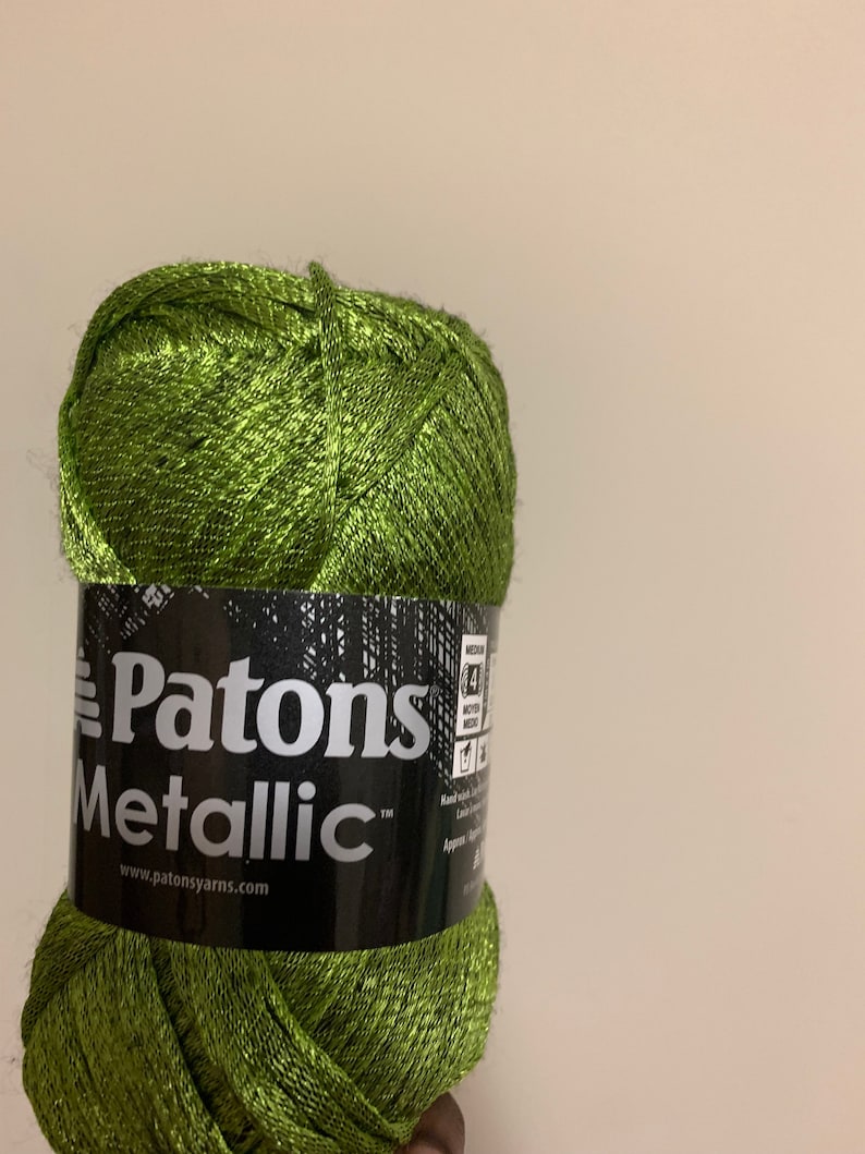 Patons Metallic Yarn - Etsy