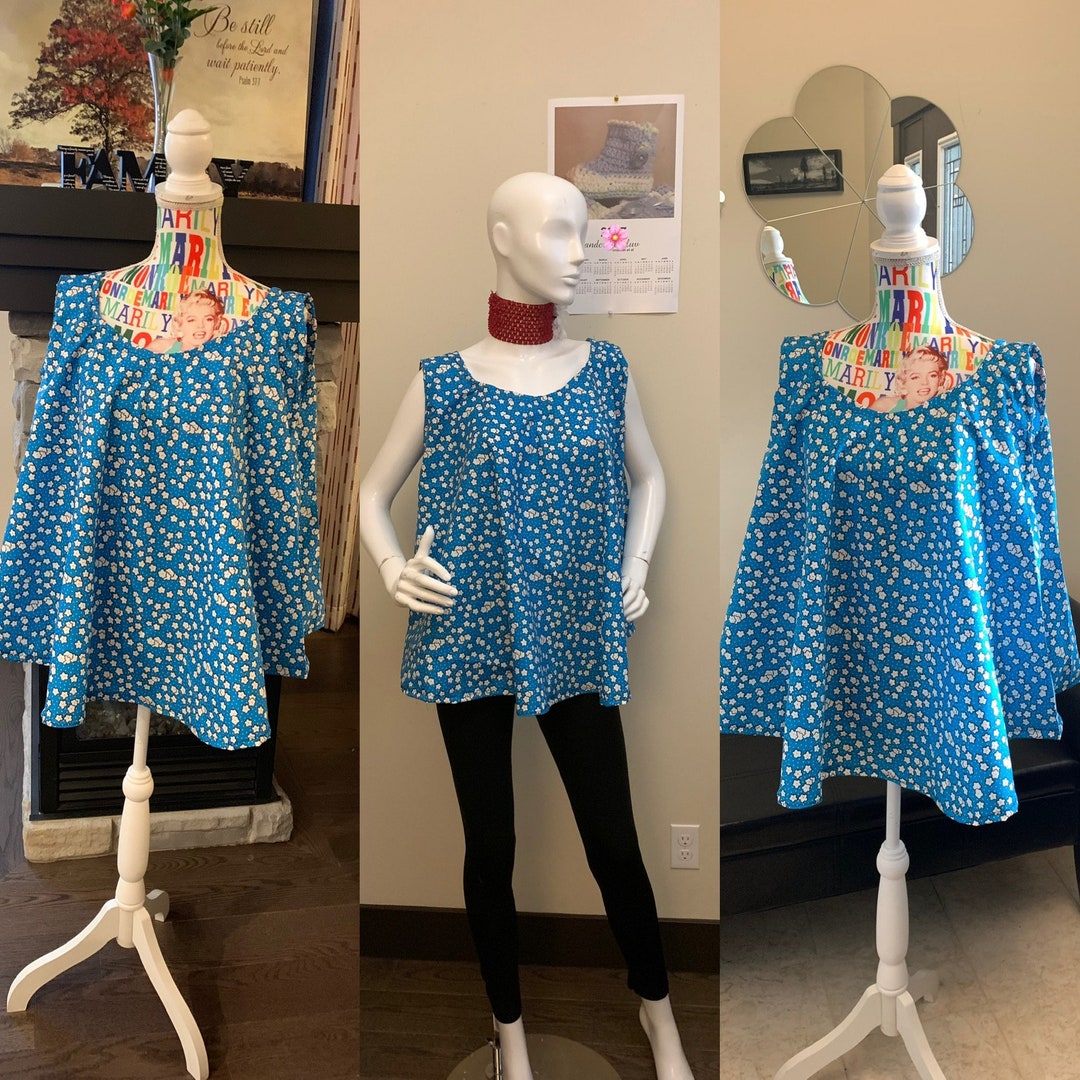 Display Only: Sleeveless Ankara Circular Top (display Only) Please ...