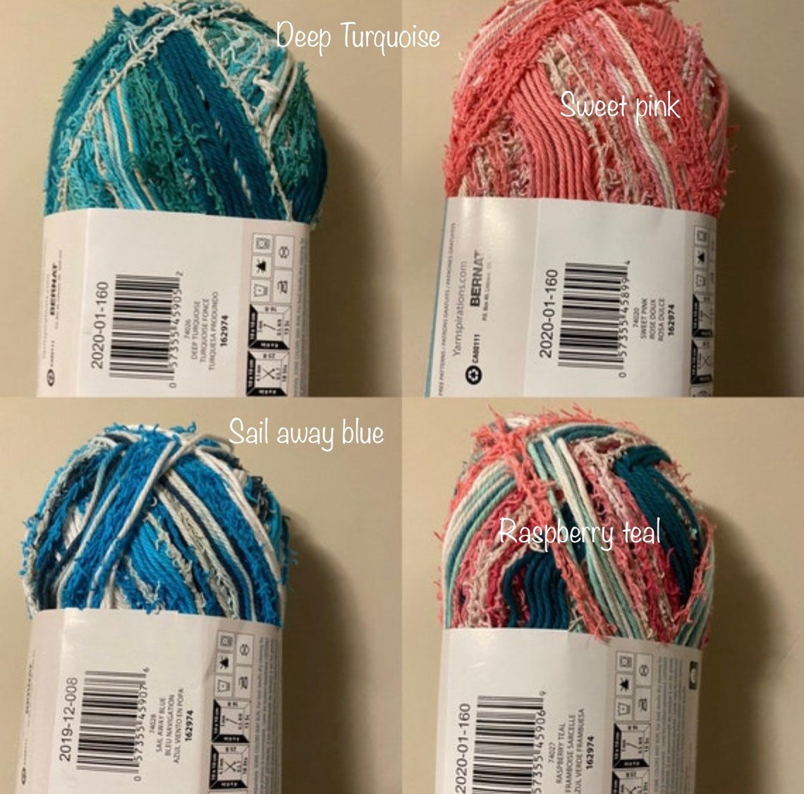 Bernat Handicrafter Cotton Scrub off Yarn - Etsy Canada