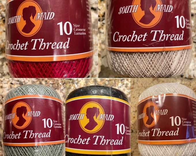 Bedspread Thread....choice of Spools....size 10....cotton Thread...knit ...