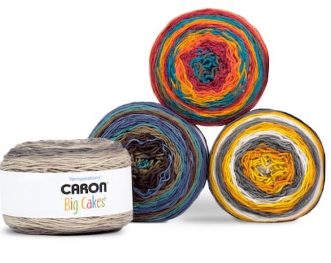 Caron Big Cakes Yarn Nightberry - Etsy