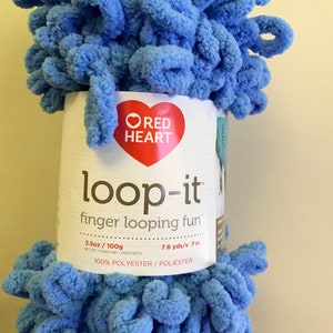 Red Heart Loop It Yarn - Etsy
