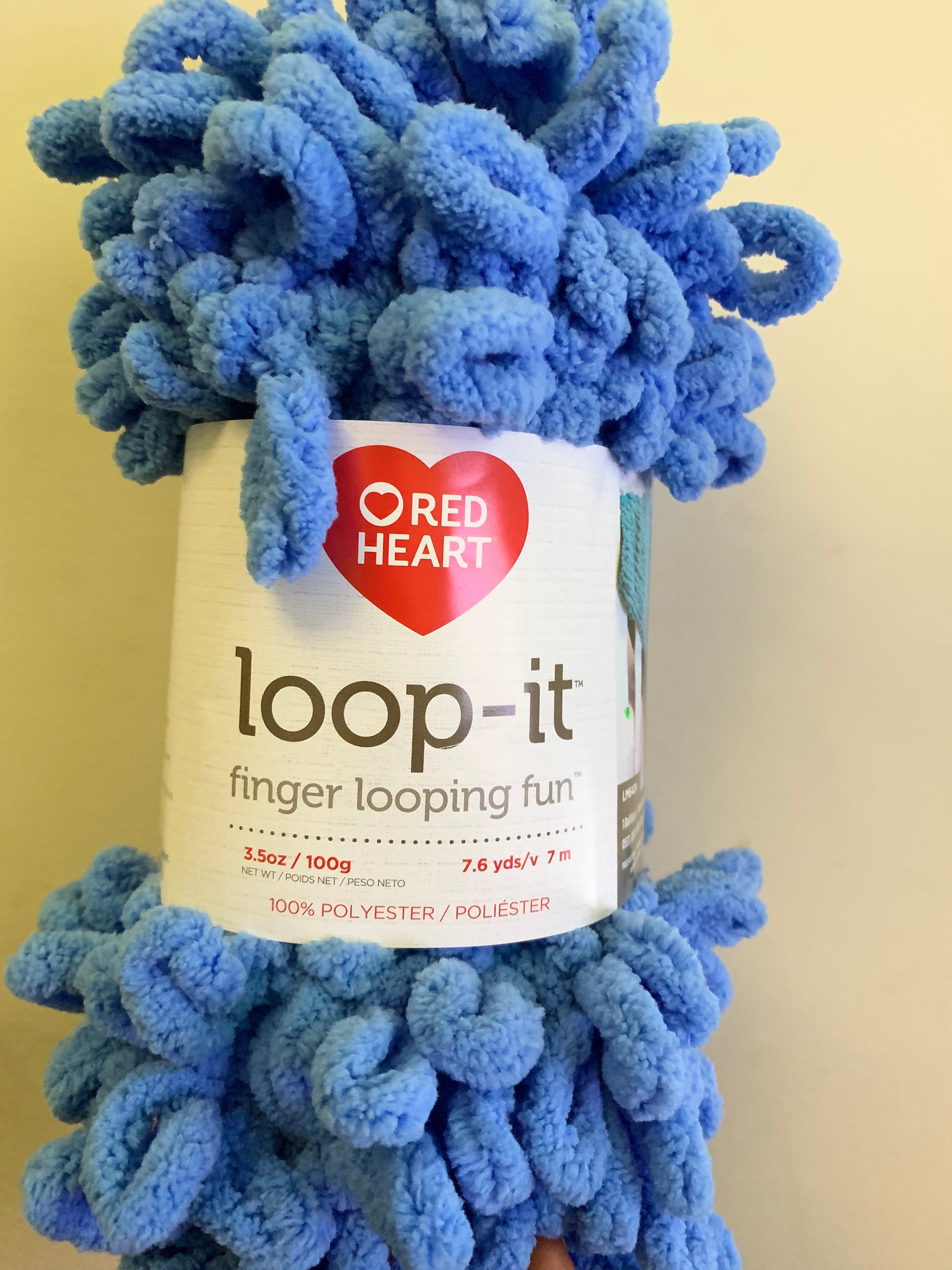 Red Heart Loop It Yarn - Etsy UK