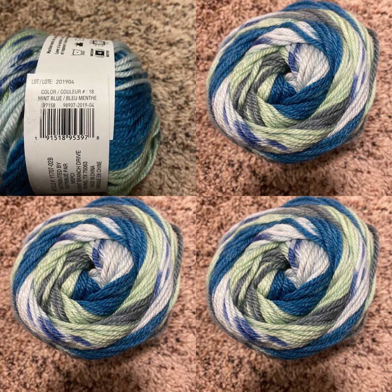 Washable Wool Stripes™ Yarn by Loops & Threads® - Etsy Canada