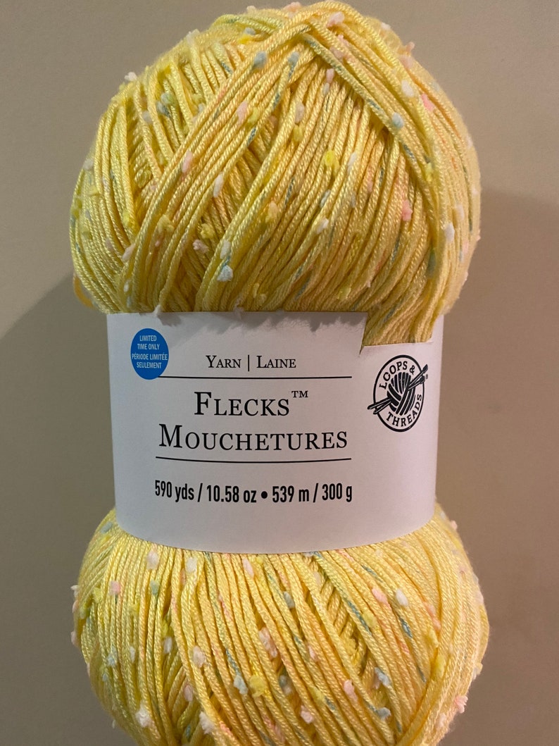 Loops & Threads Flecks Yarn 300g - Etsy