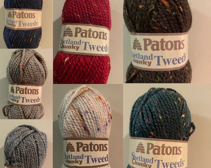 Patons Shetland Tweeds - Etsy