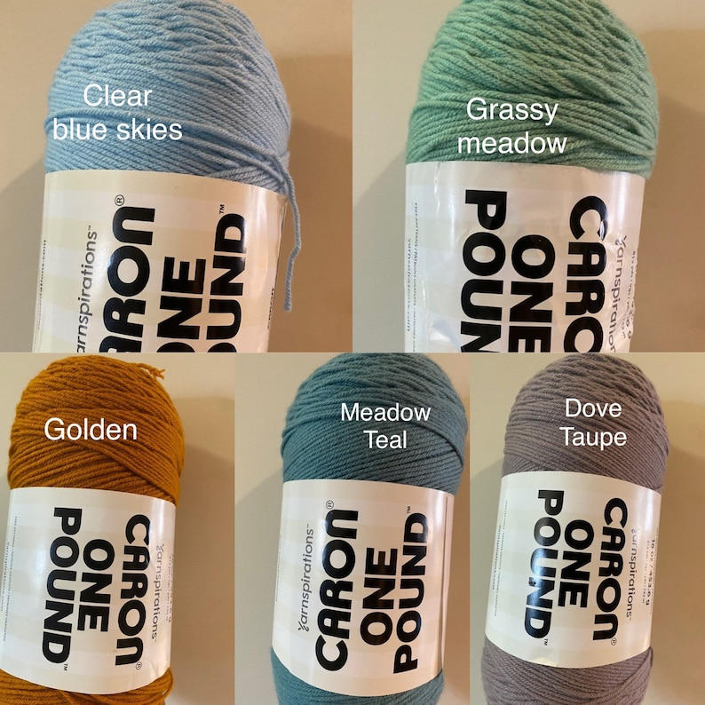 Caron One Pound Yarn - Etsy