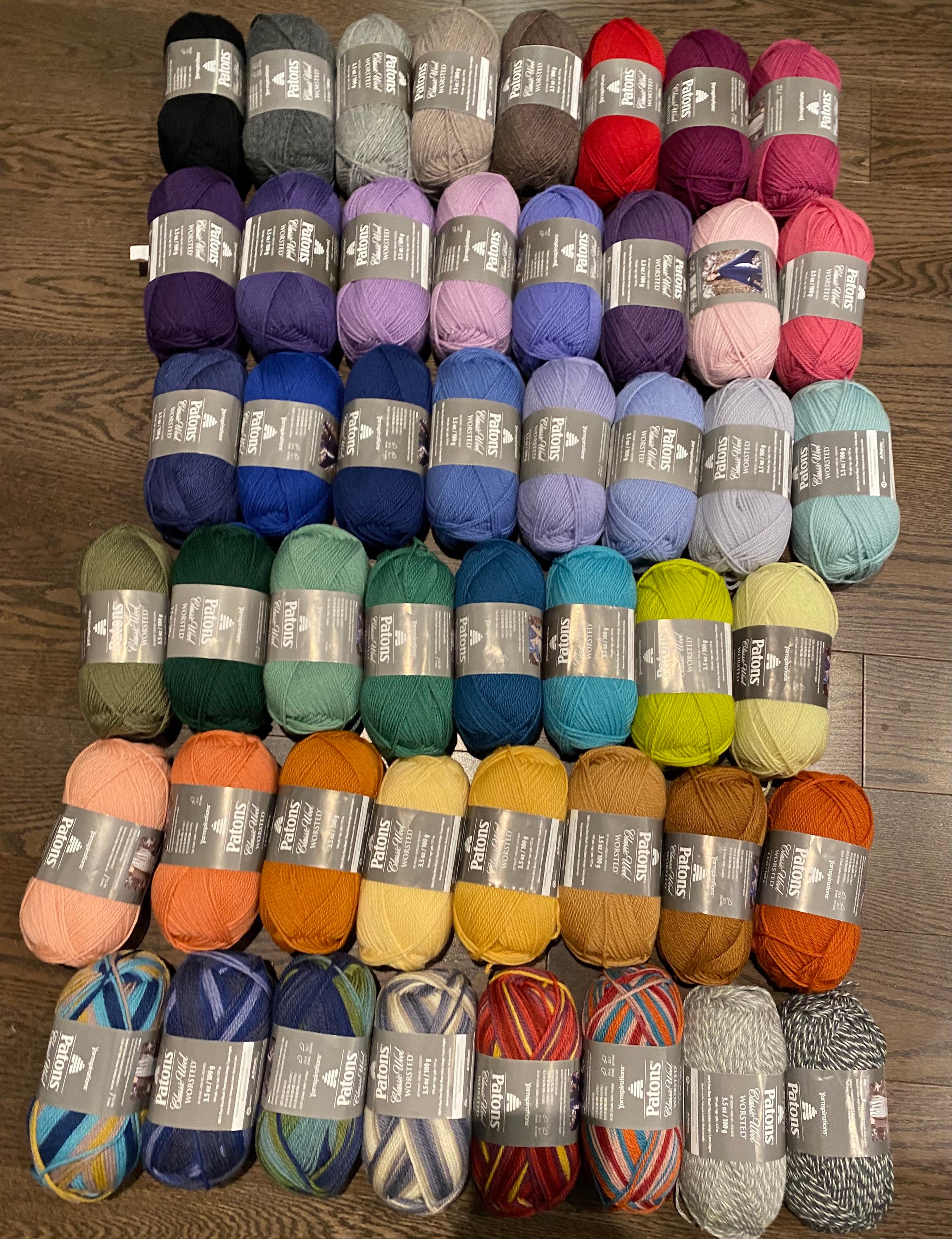 Patons Classic Wool Worsted | Etsy