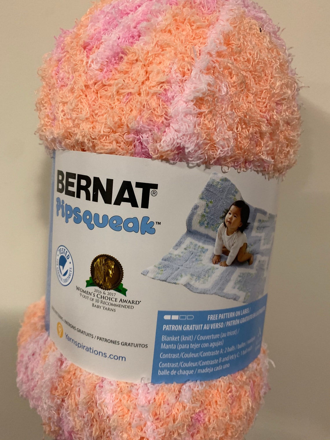 Bernat Pipsqueak Yarn 250g | Etsy Canada