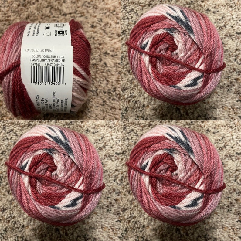 Washable Wool Stripes™ Yarn by Loops & Threads® - Etsy Canada