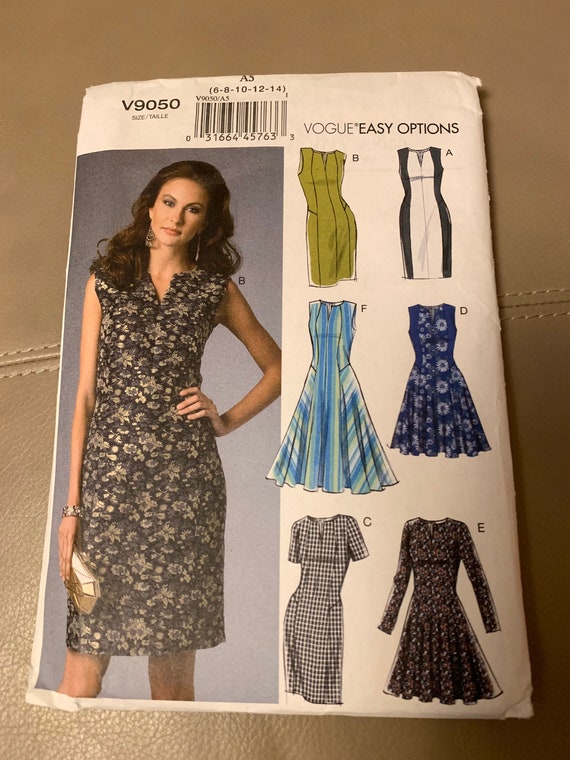 Sewing Pattern Vogue Pattern 9050 - Etsy