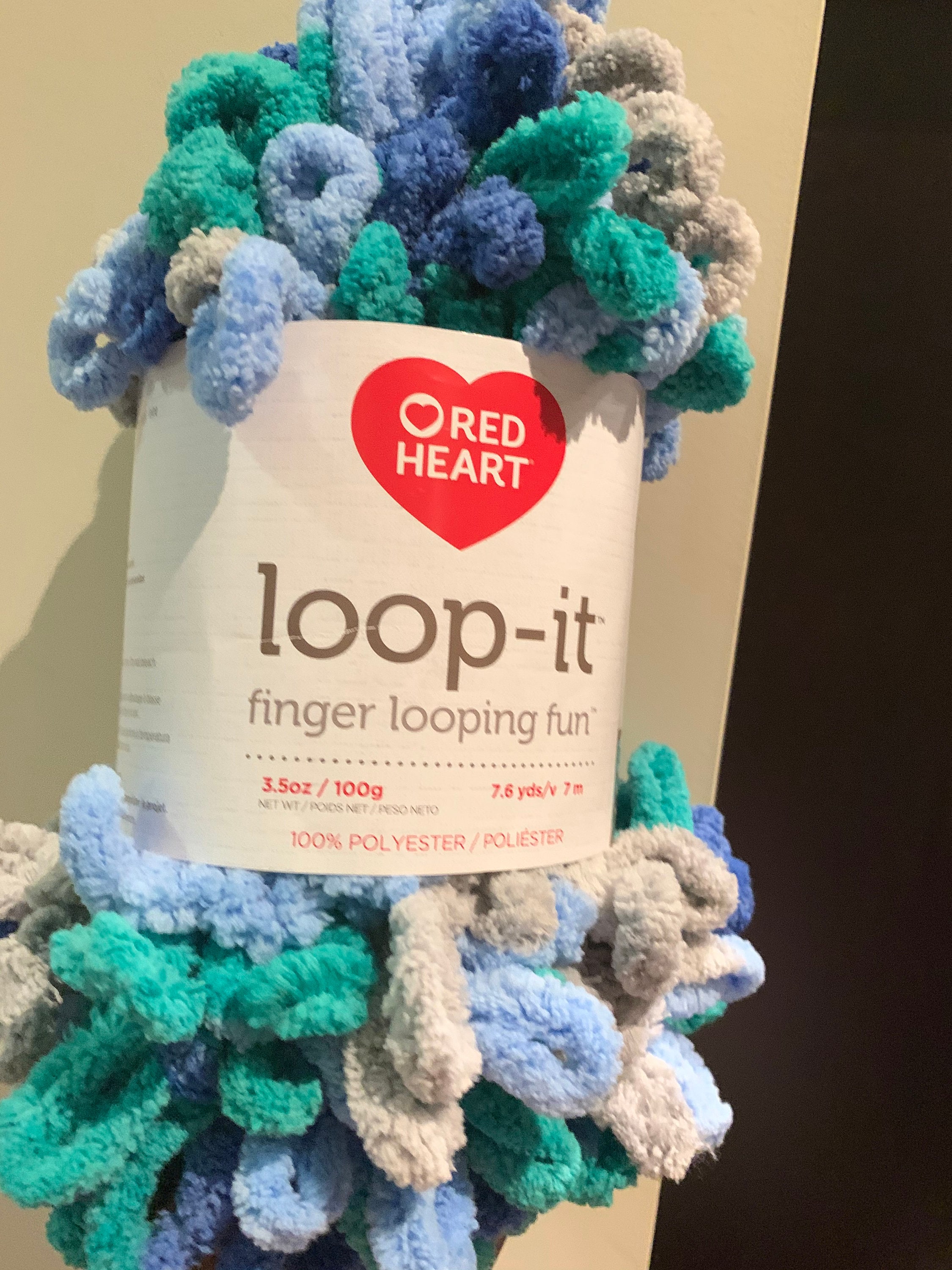Red Heart Loop It Yarn | Etsy