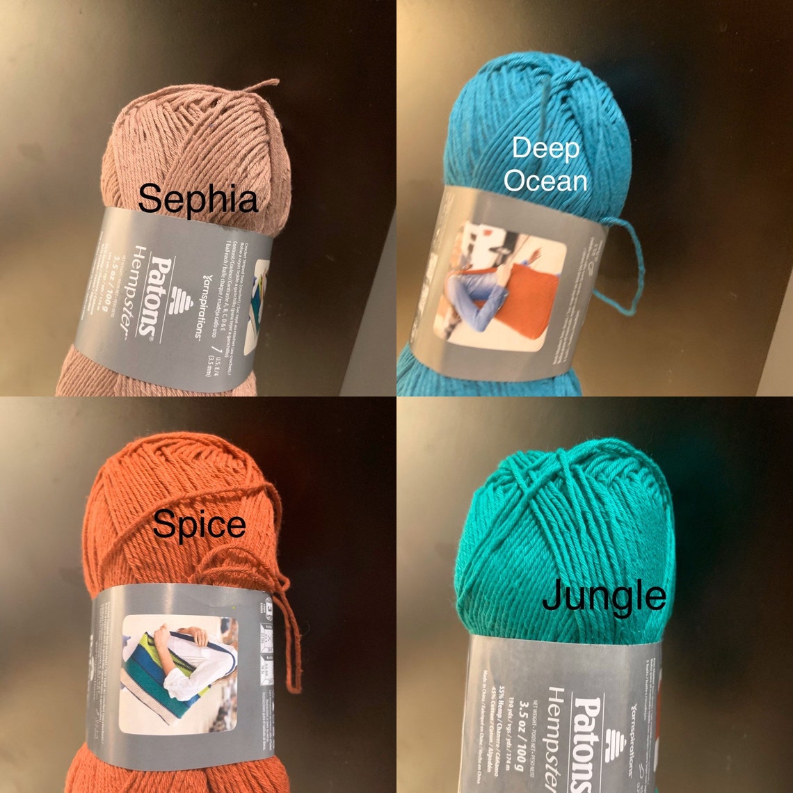 Patons Hempster Yarn - Etsy Canada