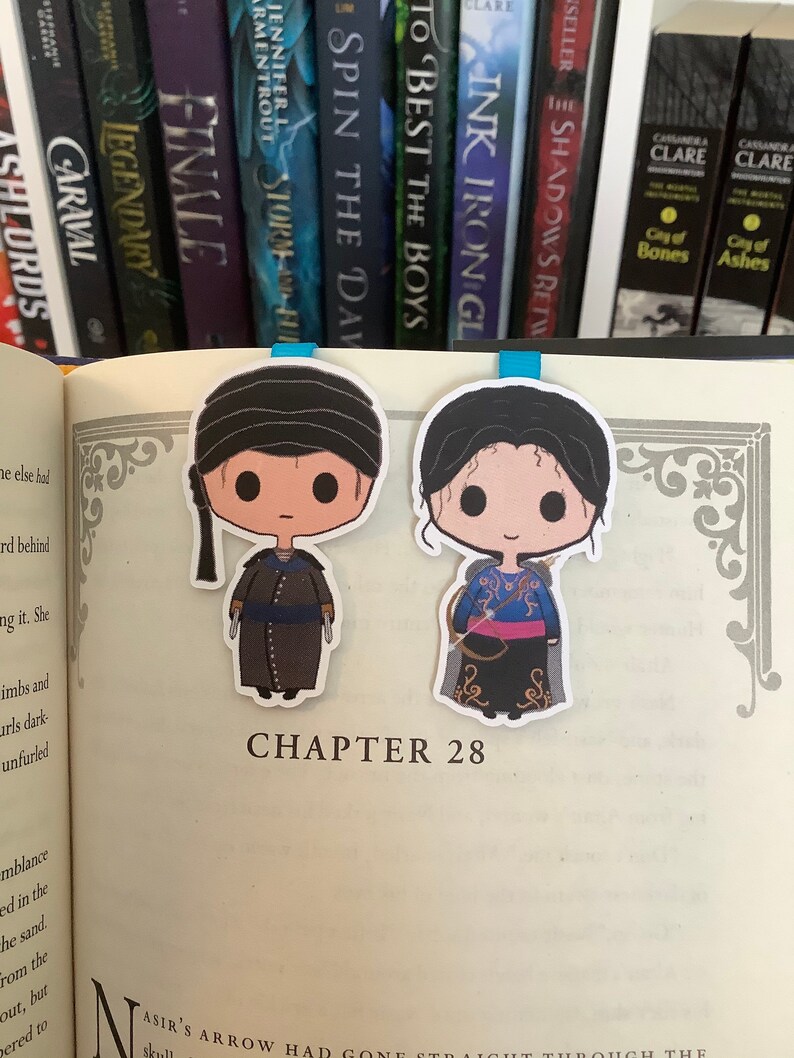 Hunt the Flame Character Magnetic Bookmarks-zafira - Etsy