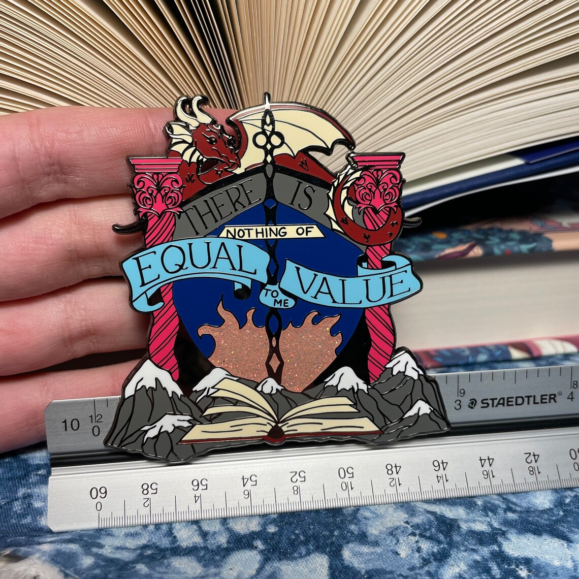 Equal Value Hard Enamel Pin- Inspired by the Ballad of Never After - Etsy