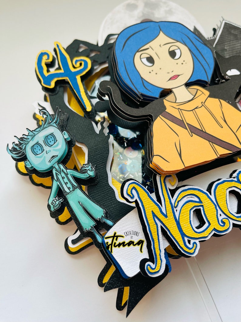 Coraline Cake Topper - Etsy