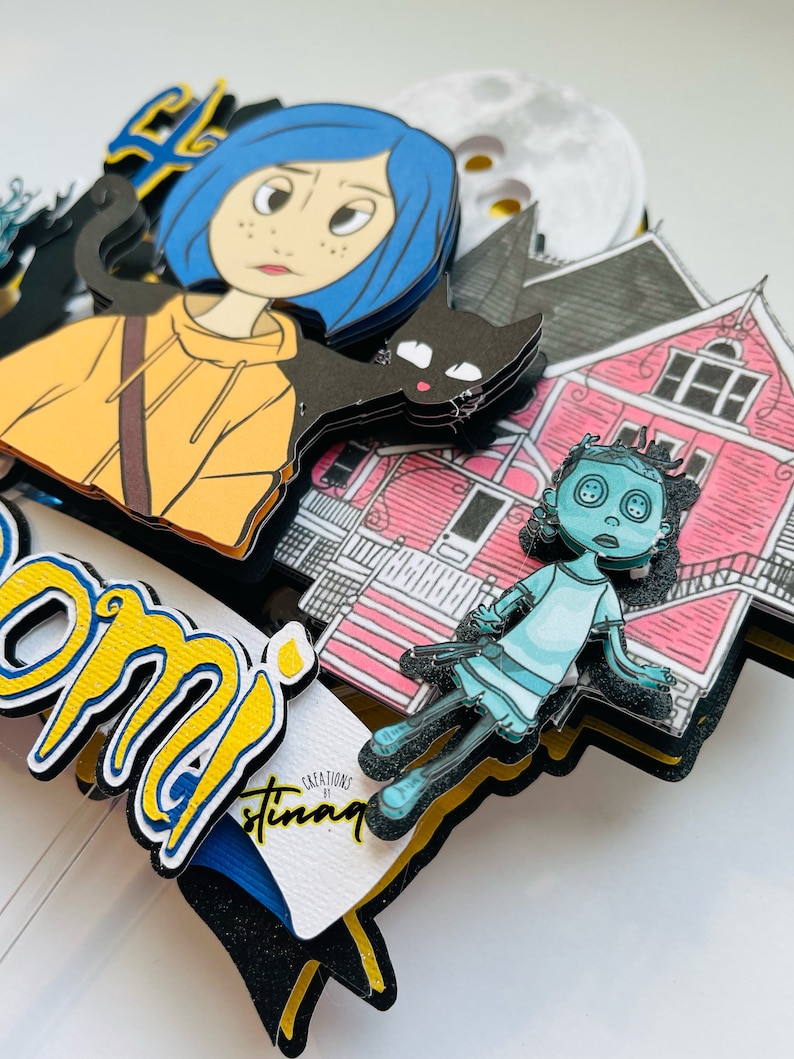 Coraline Cake Topper - Etsy