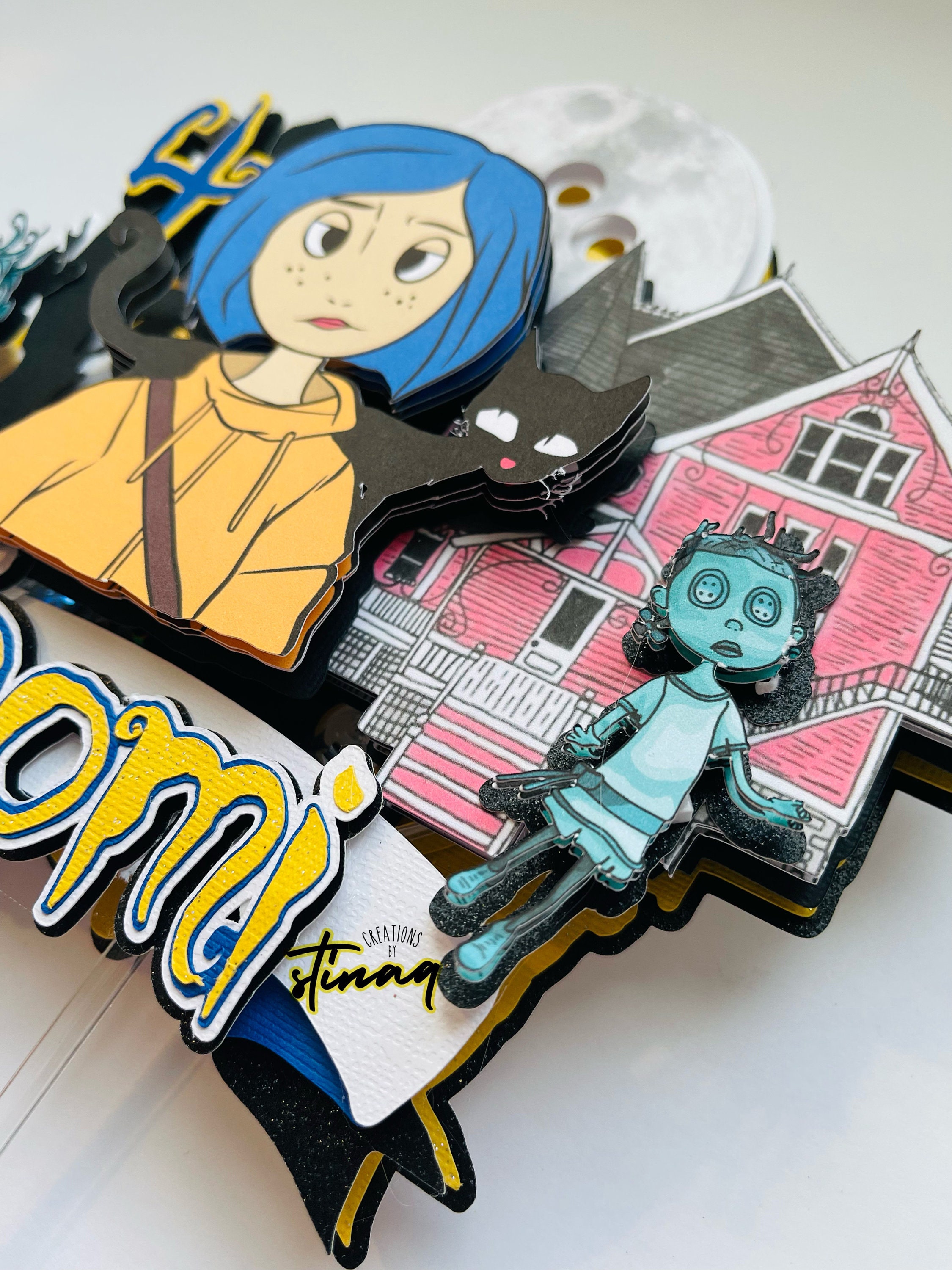 Coraline Cake Topper | Etsy