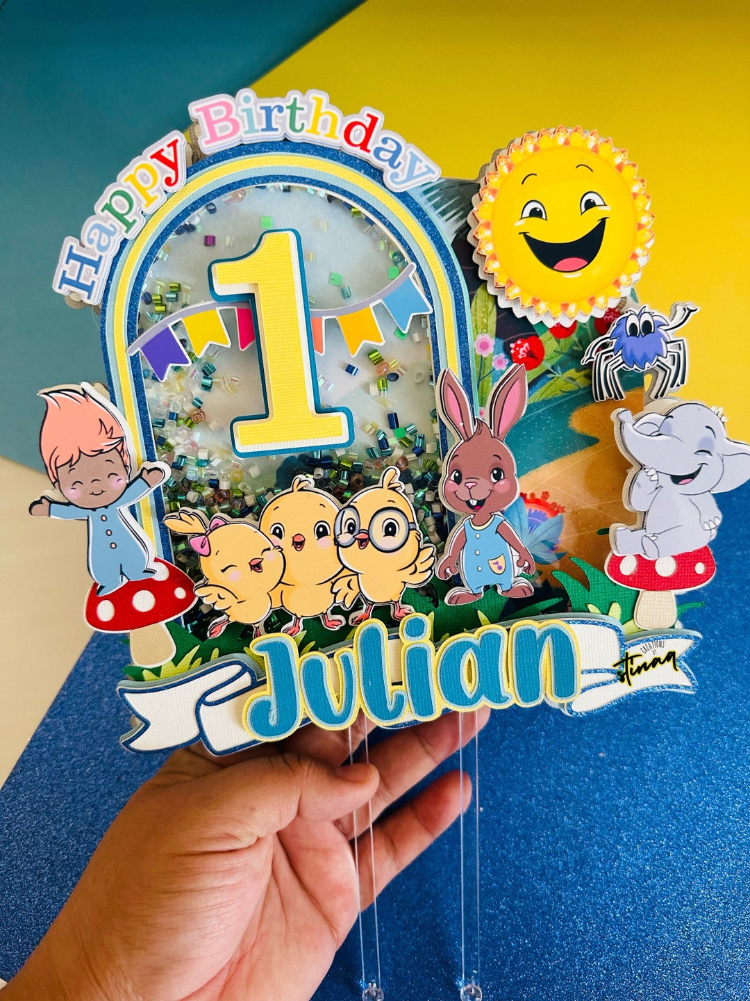 Canticos Inspired Cake Topper - Etsy