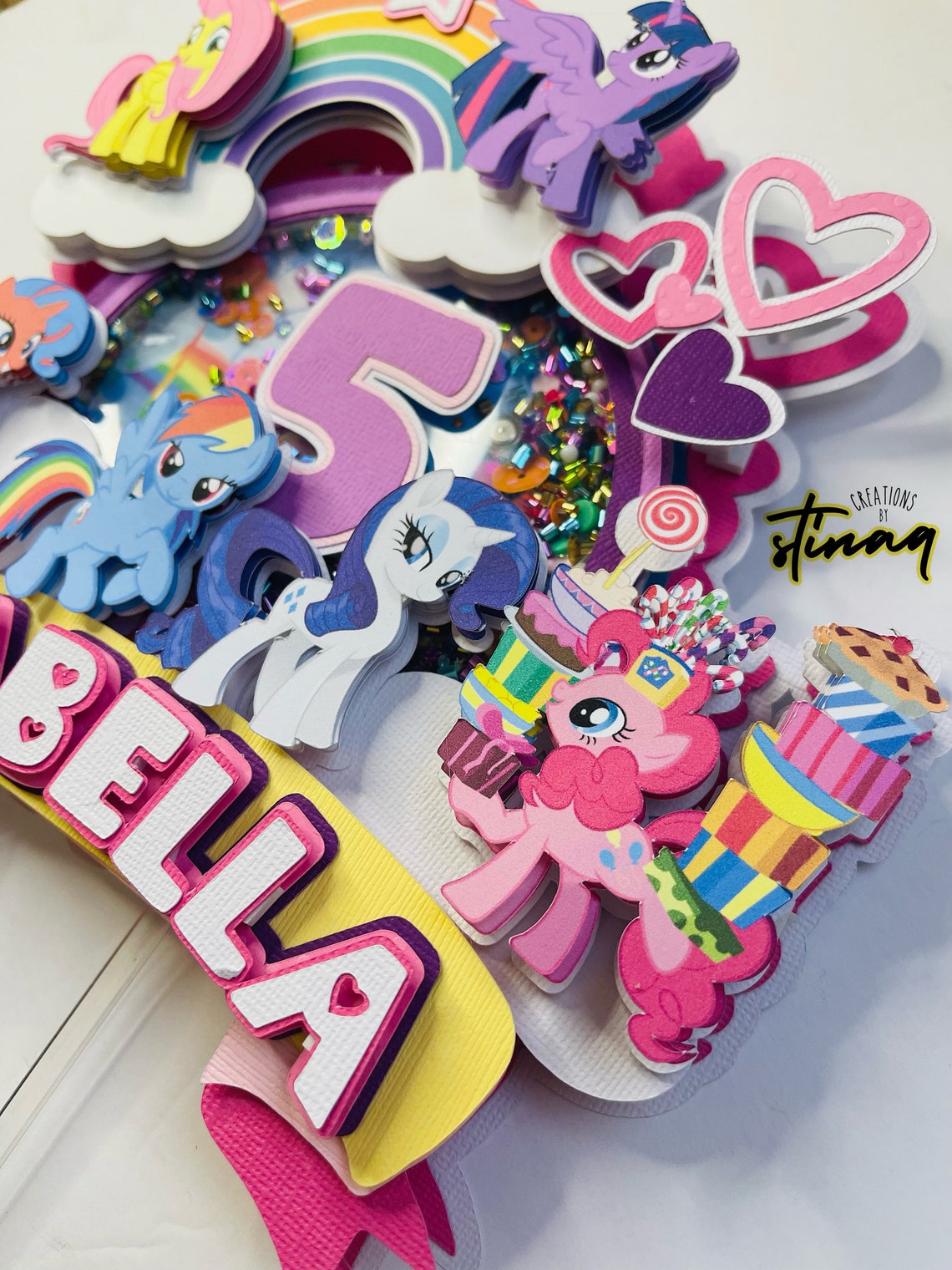 My Little Pony Cake Topper - Etsy