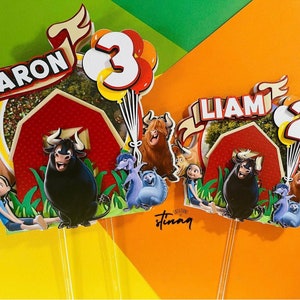 Ferdinand Cake Topper - Etsy