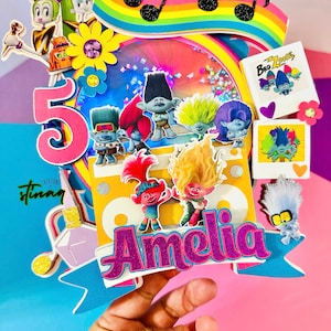 Trolls Inspired | Poppy | VIVA | Brozone Party - Etsy