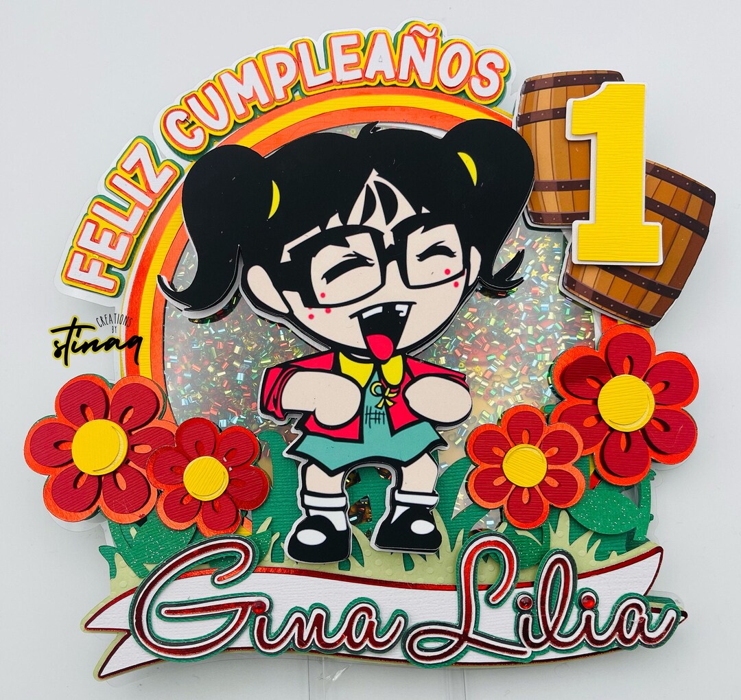 Chilindrina Cake Topper - Etsy