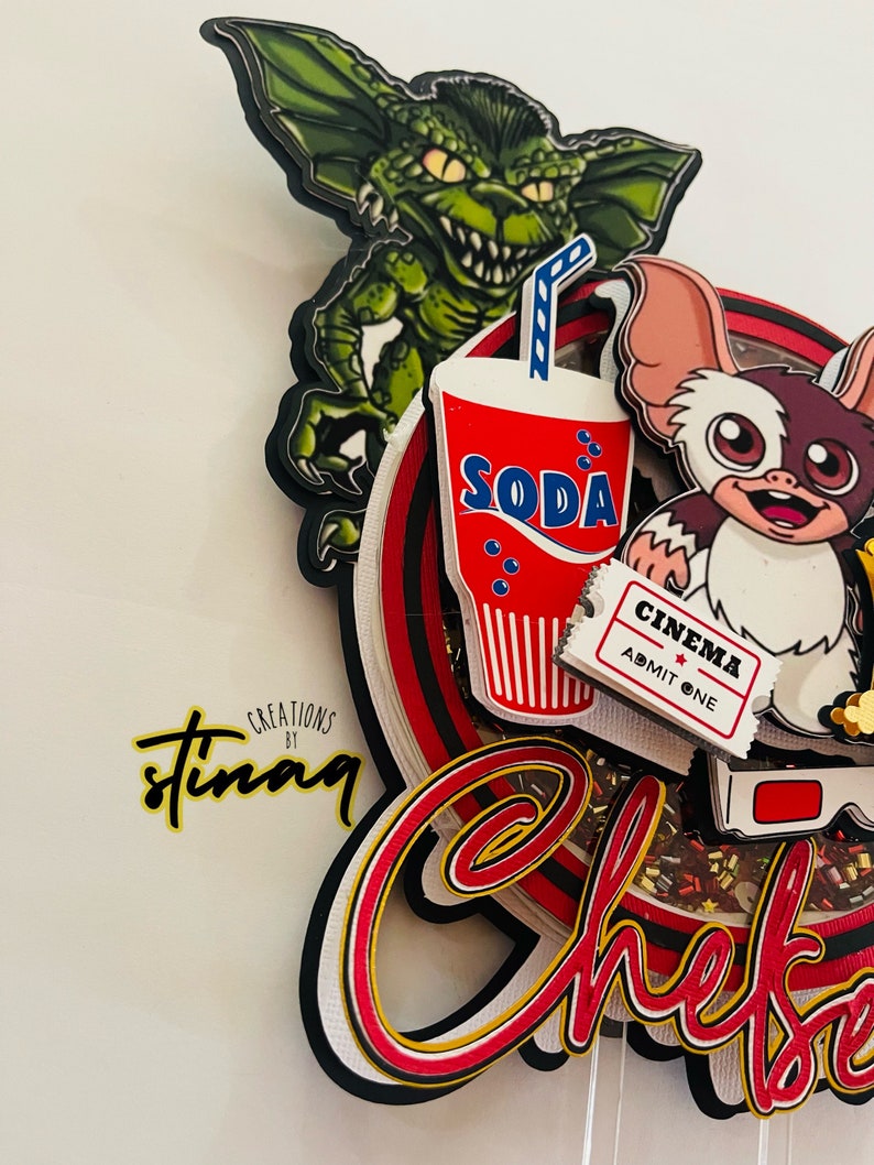 Gremlins Cake Topper | Etsy