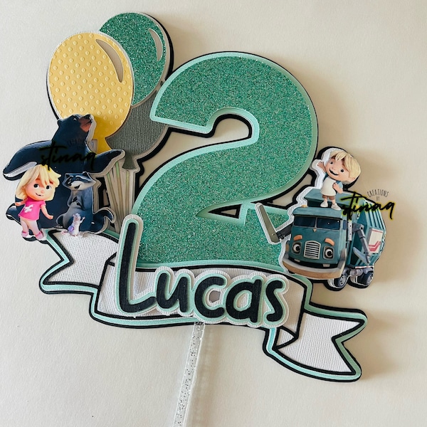 Trash Truck Netflix Cake Topper - Etsy Canada