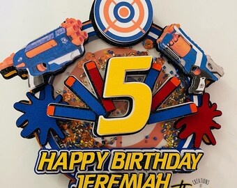 Nerf Cake Topper - Etsy