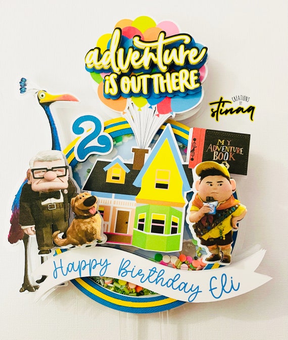 UP inspired cake topper | Etsy