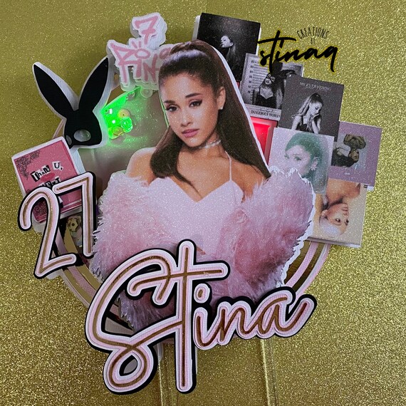 Ariana Grande Birthday Cake