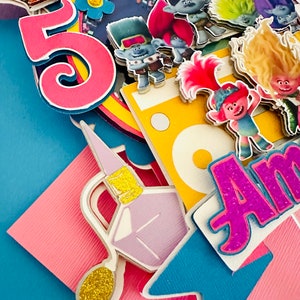 Trolls Inspired | Poppy | VIVA | Brozone Party - Etsy