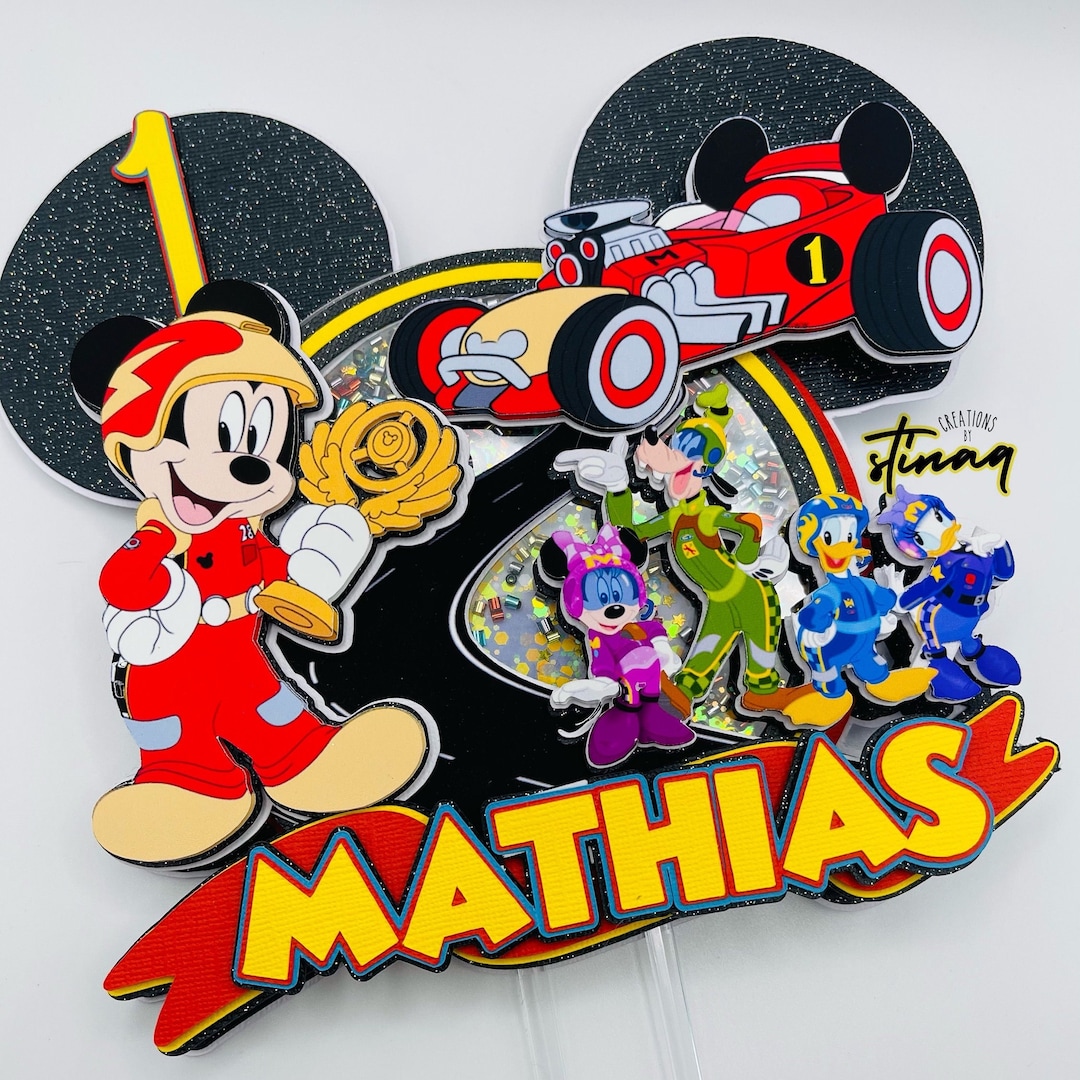 Road Racer Cake Topper - Etsy