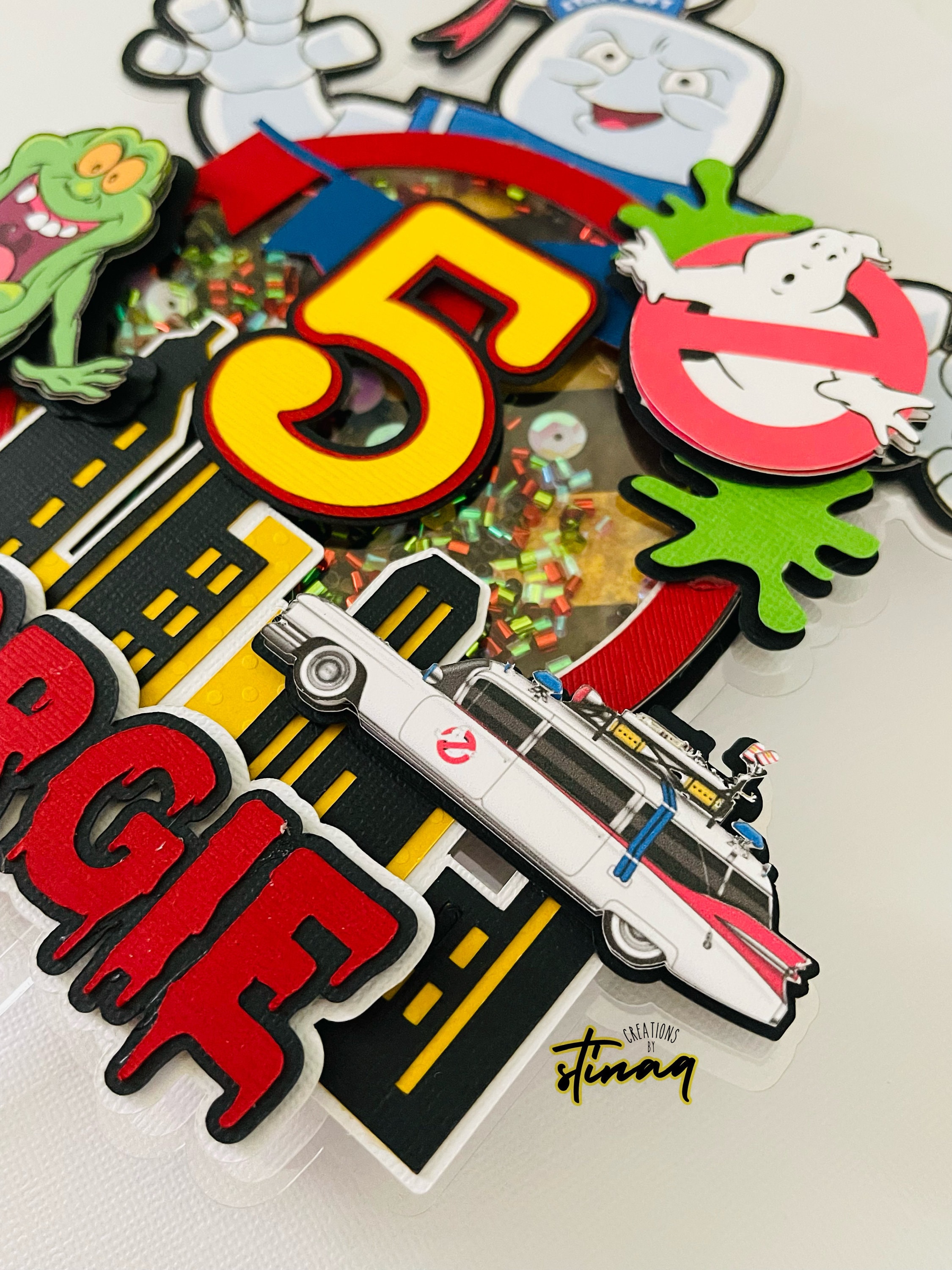 Ghost Busters Inspired Cake Topper - Etsy