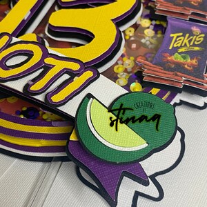 Takis Inspired Cake Topper - Etsy