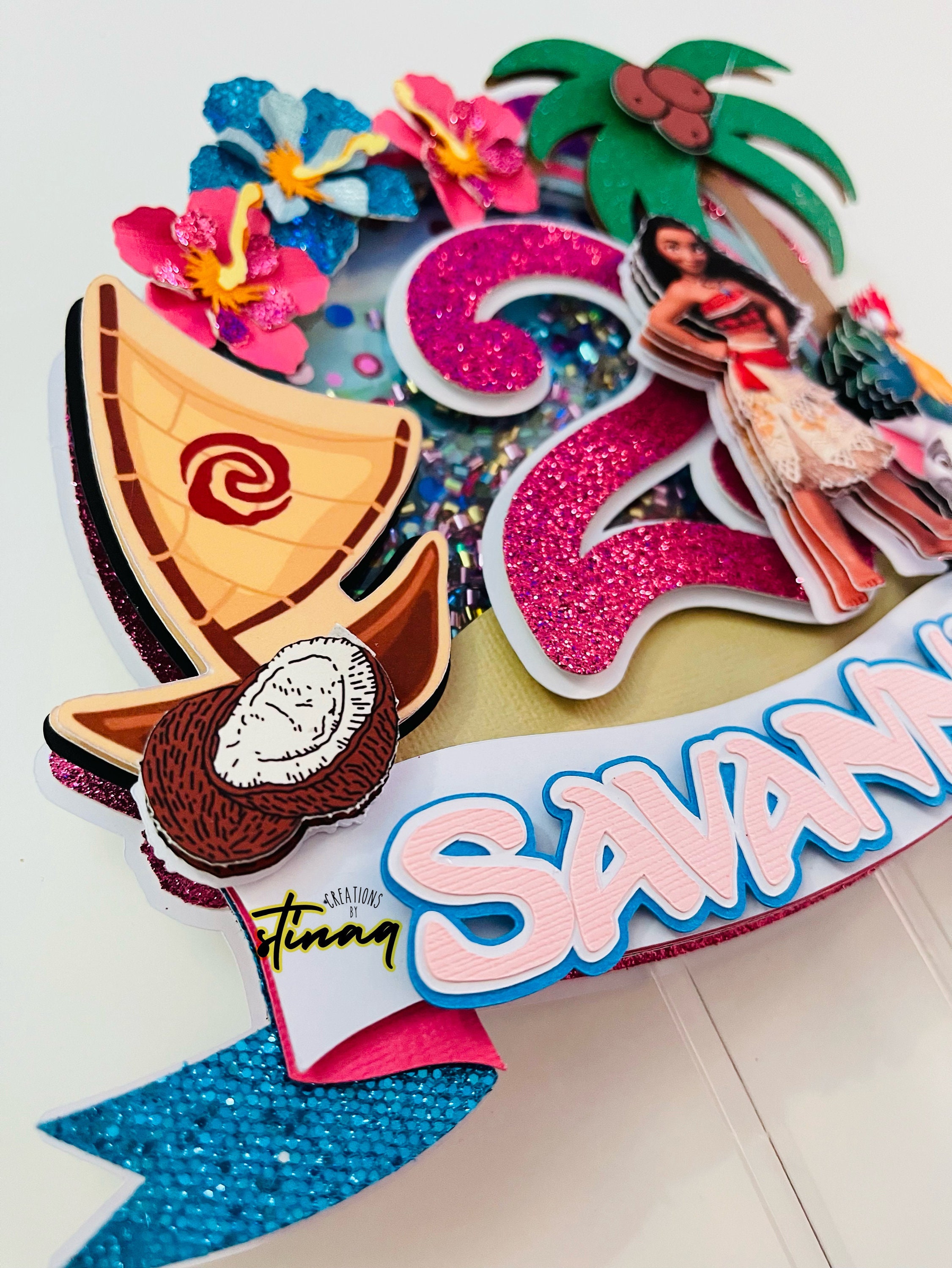 Moana Cake Topper - Etsy