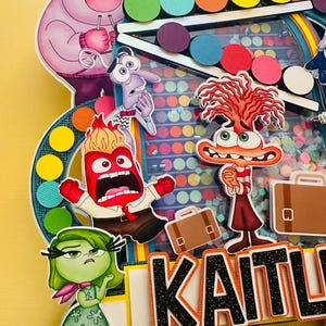 It's My Anxiety! | Inside Out Party | Inside Out Cake Topper - Etsy