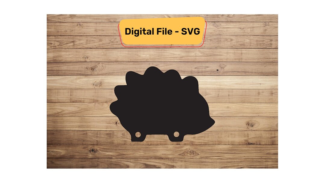Digital SVG File for Hedgehog - Etsy
