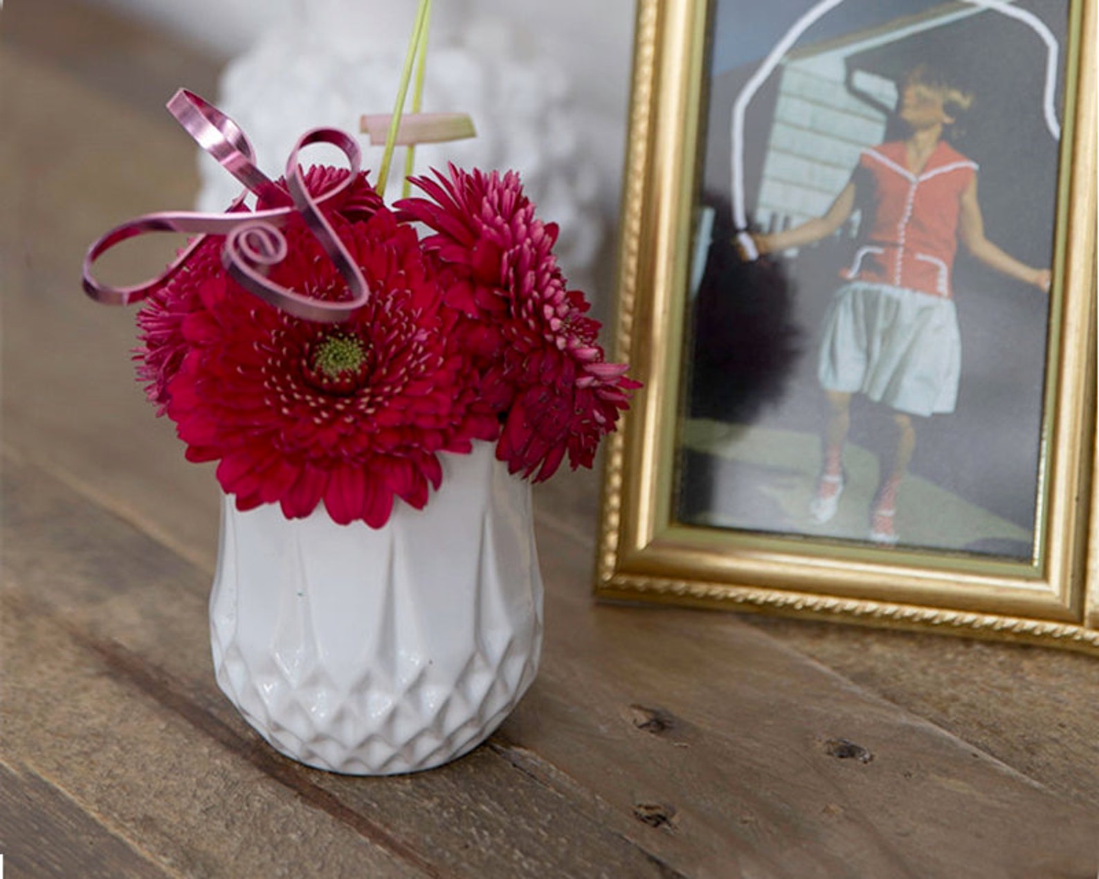 Geometric Vase 4 Sizes Patterned Vase Textured Vase Flower - Etsy